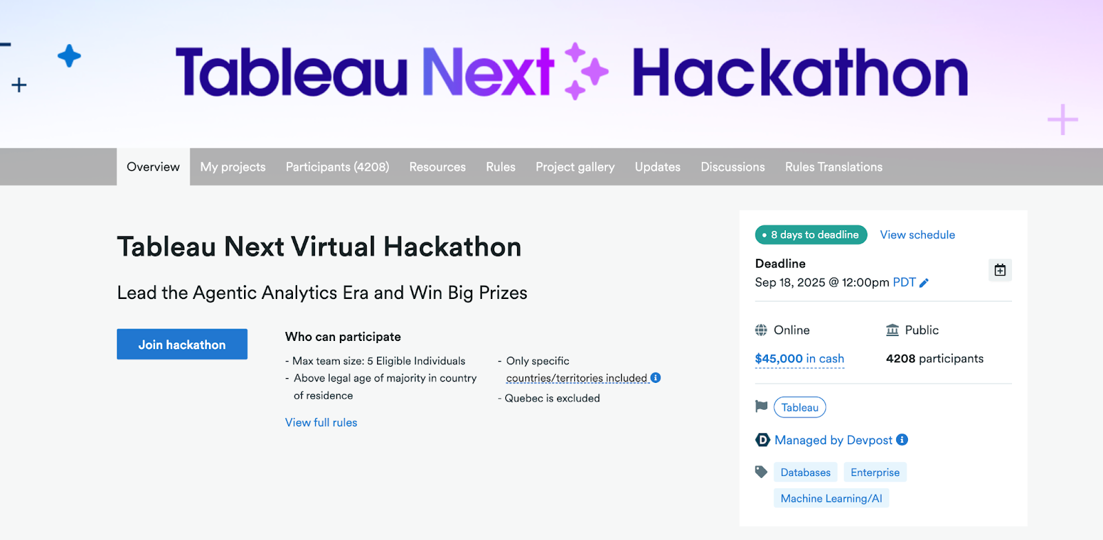 10 Major AI Hackathon Events in 2025 Worth Joining | DigitalOcean